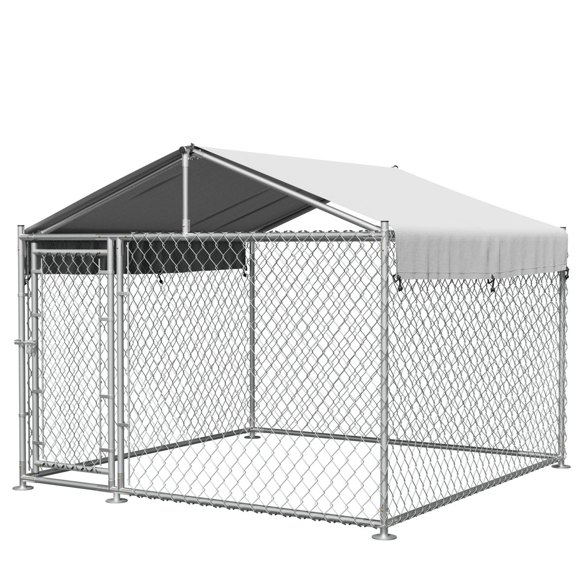 Tucker Murphy Pet™ Fuerte Metal Dog House & Reviews | Wayfair