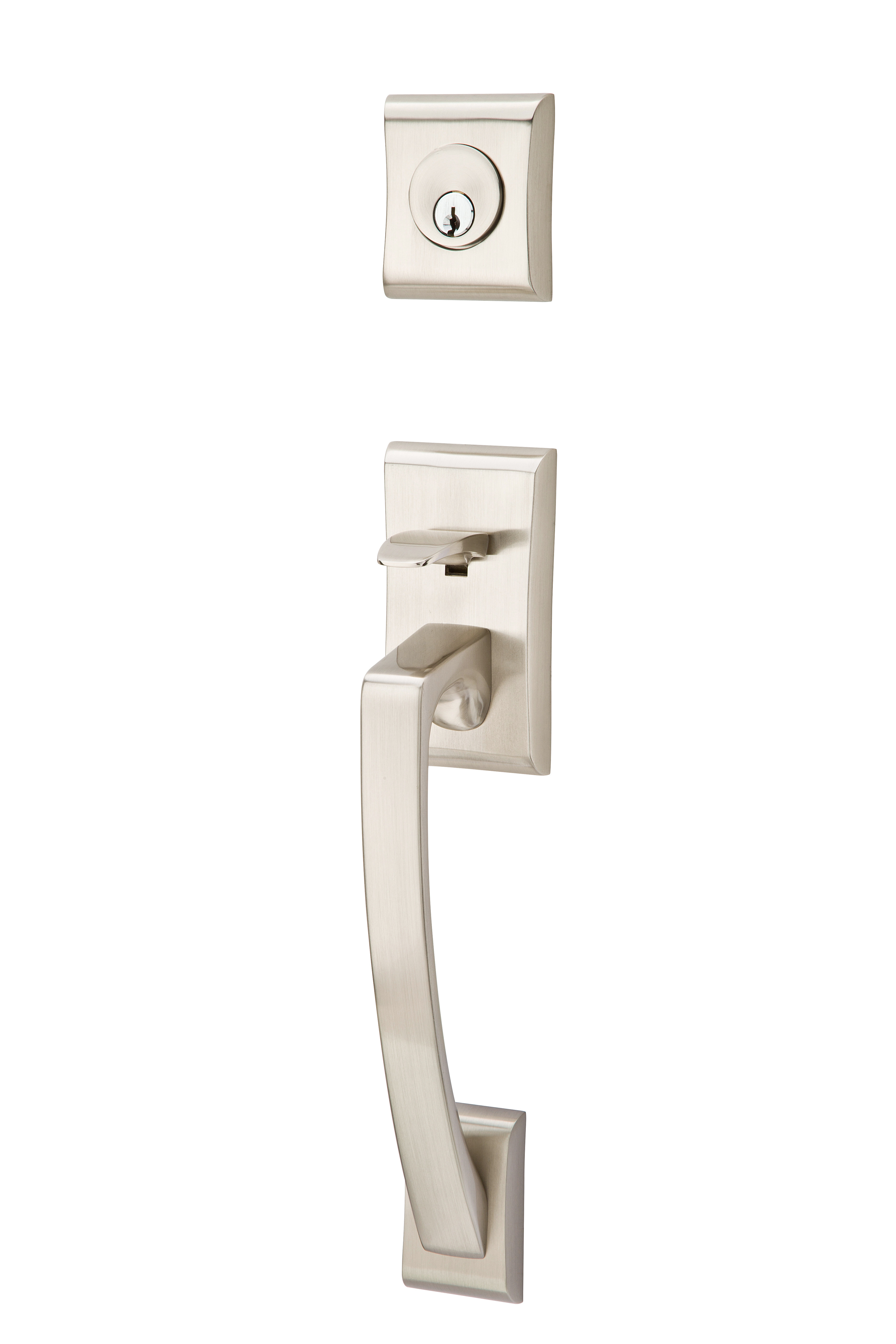 Emtek Ares Sectional Double Cylinder Tubular Entryset | Wayfair