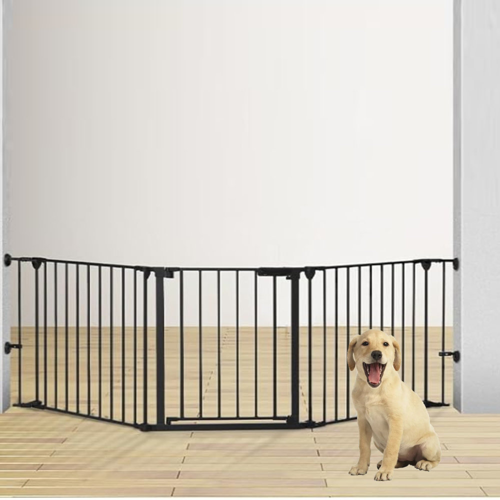 Tucker Murphy Pet™ 3 Panels Pet Gate, Auto Close Dog Gate, Safety Gate ...