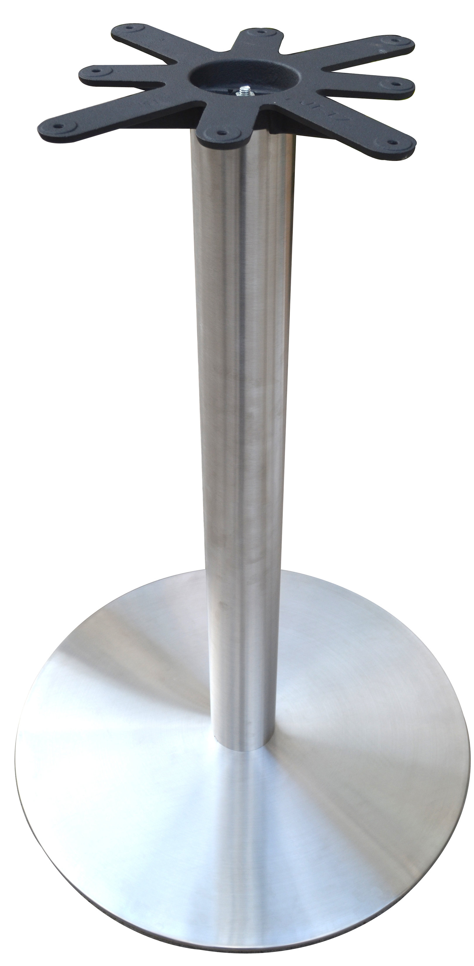 JI Bases 28" Stainless Steel Bar Height Round Base - Wayfair Canada