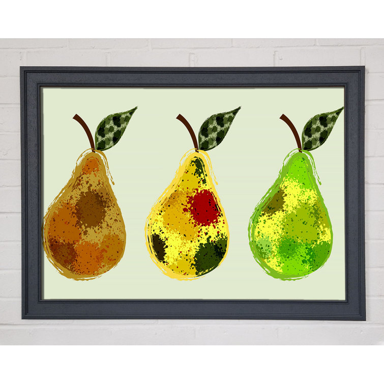 Ophelia & Co. Trio Of Pears - Single Picture Frame Art Prints | Wayfair ...