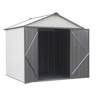 Arrow EZEE 8 ft. W x 7 ft. D Metal Storage Shed "& Reviews" | Wayfair