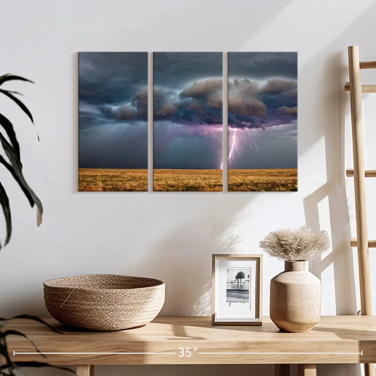 Millwood Pines Alvord Haswell Lightning Storm | Wayfair