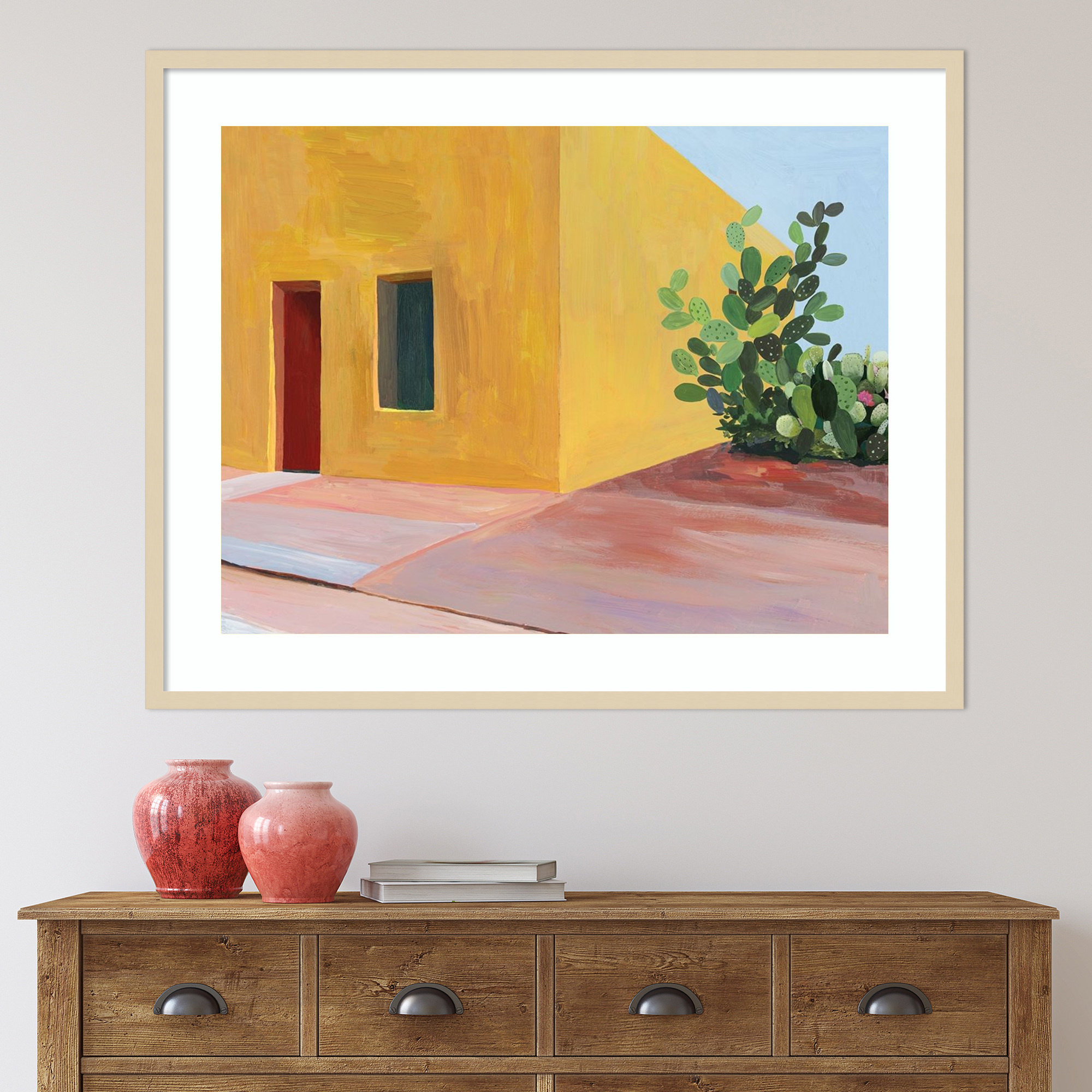 Red Barrel Studio Tuscan Valley II By Aimee Wilson Wood Framed Wall Art ...