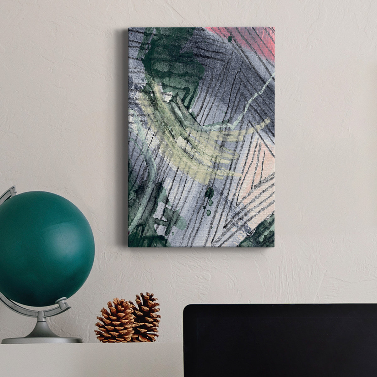 Wrought Studio™ Angled Spaces III - Print | Wayfair