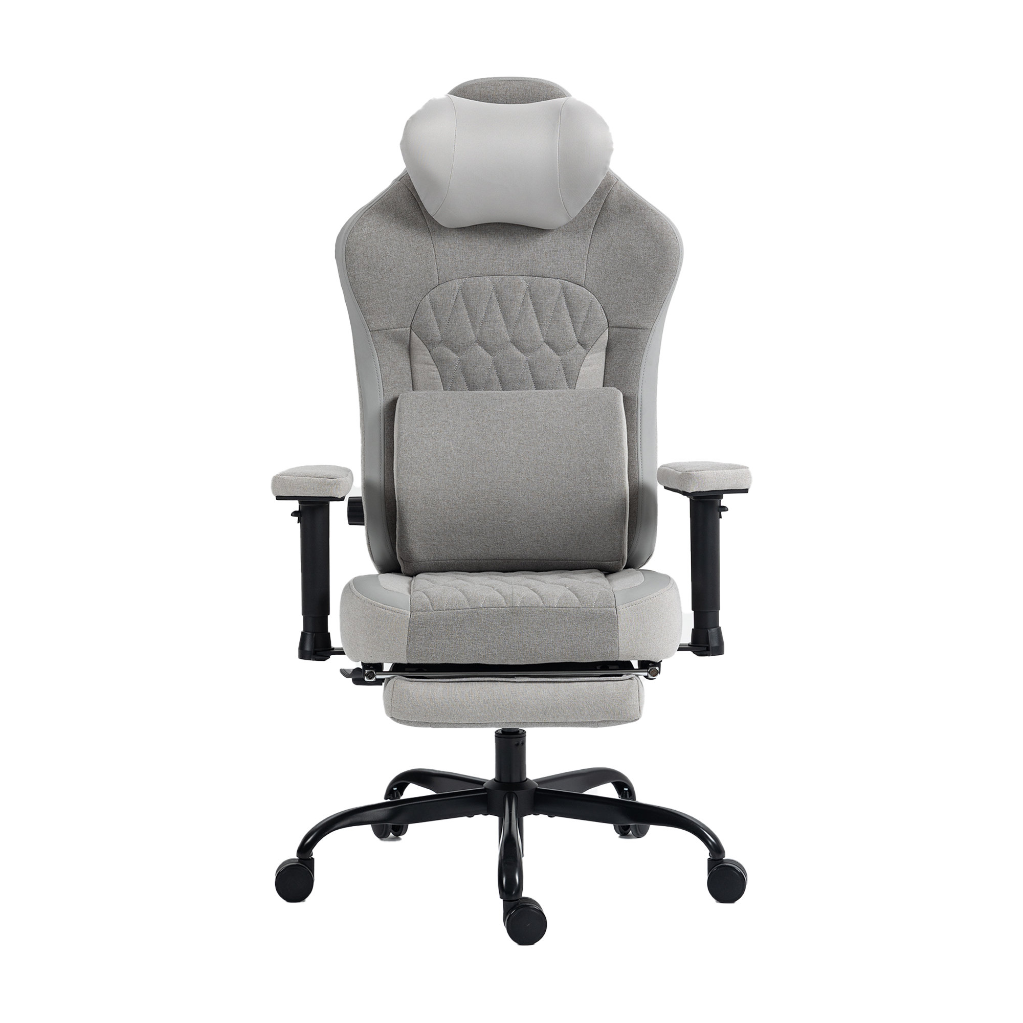 Inbox Zero Adjustable Reclining Ergonomic Swiveling PC & Racing Game ...