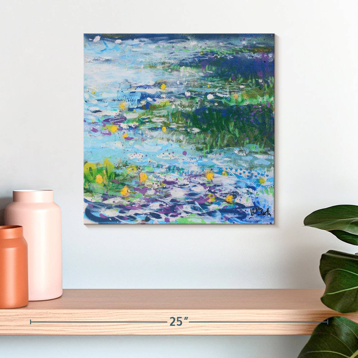 Wade Logan® Avery Monet Monet Monet Pointilliste | Wayfair