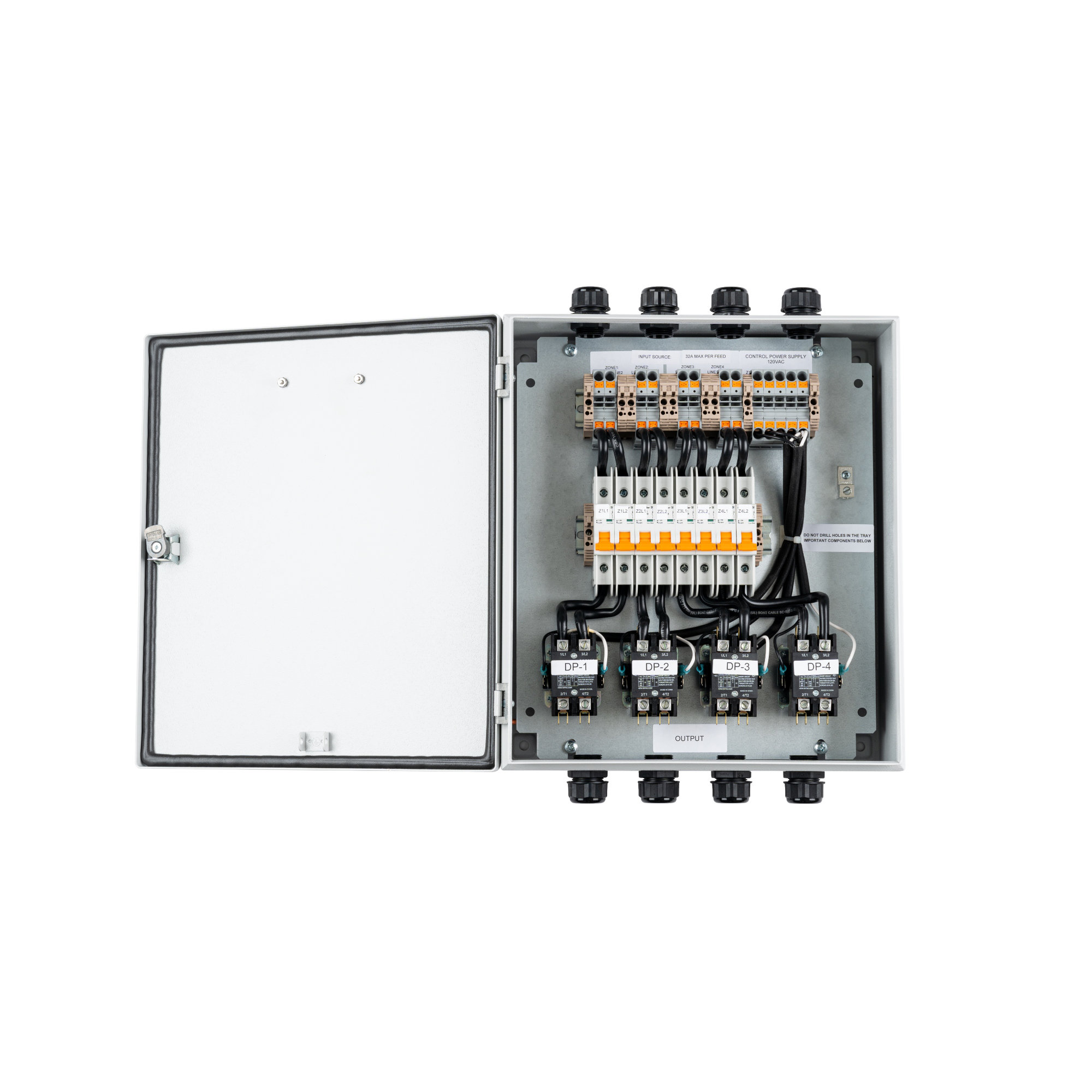 Eurofase 2 Zone 120V to 240V Contactor Box | Wayfair