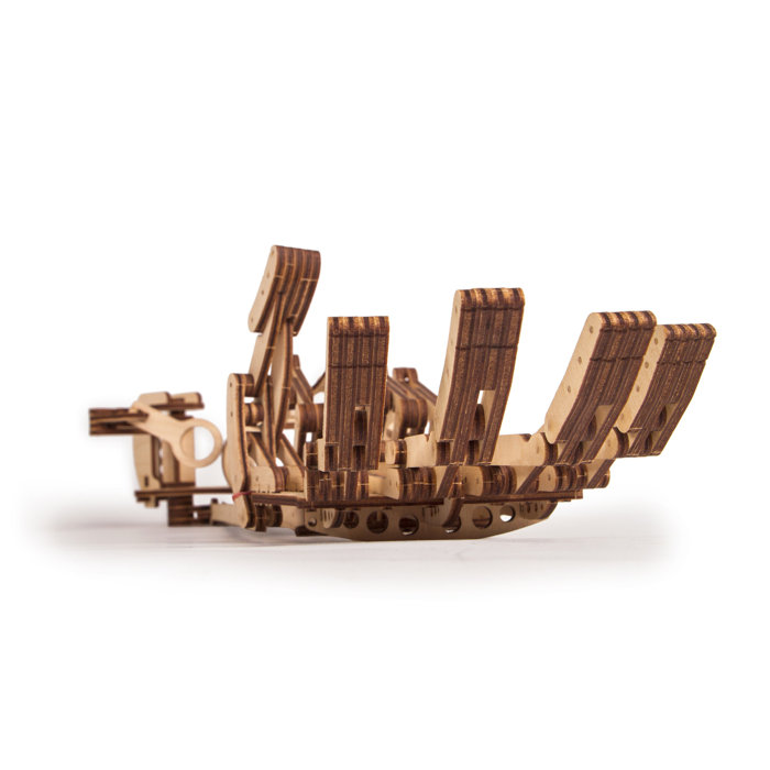 Wood Trick Hand Wooden 3D Mechanical Model Kit Puzzle | Wayfair
