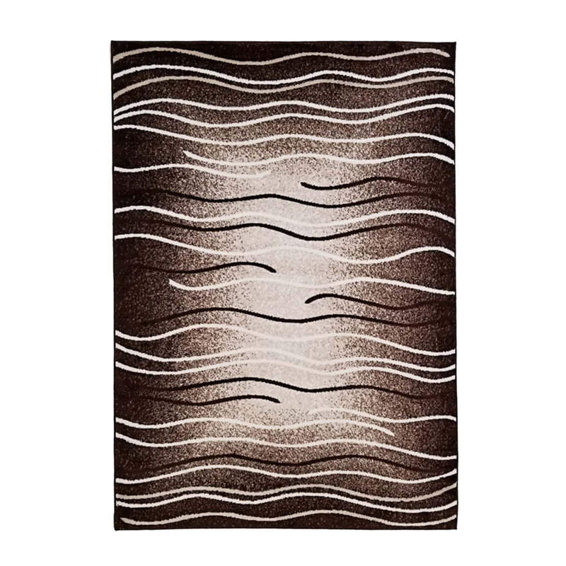Ivy Bronx Area Rug, Wave Pattern Carpet | Wayfair