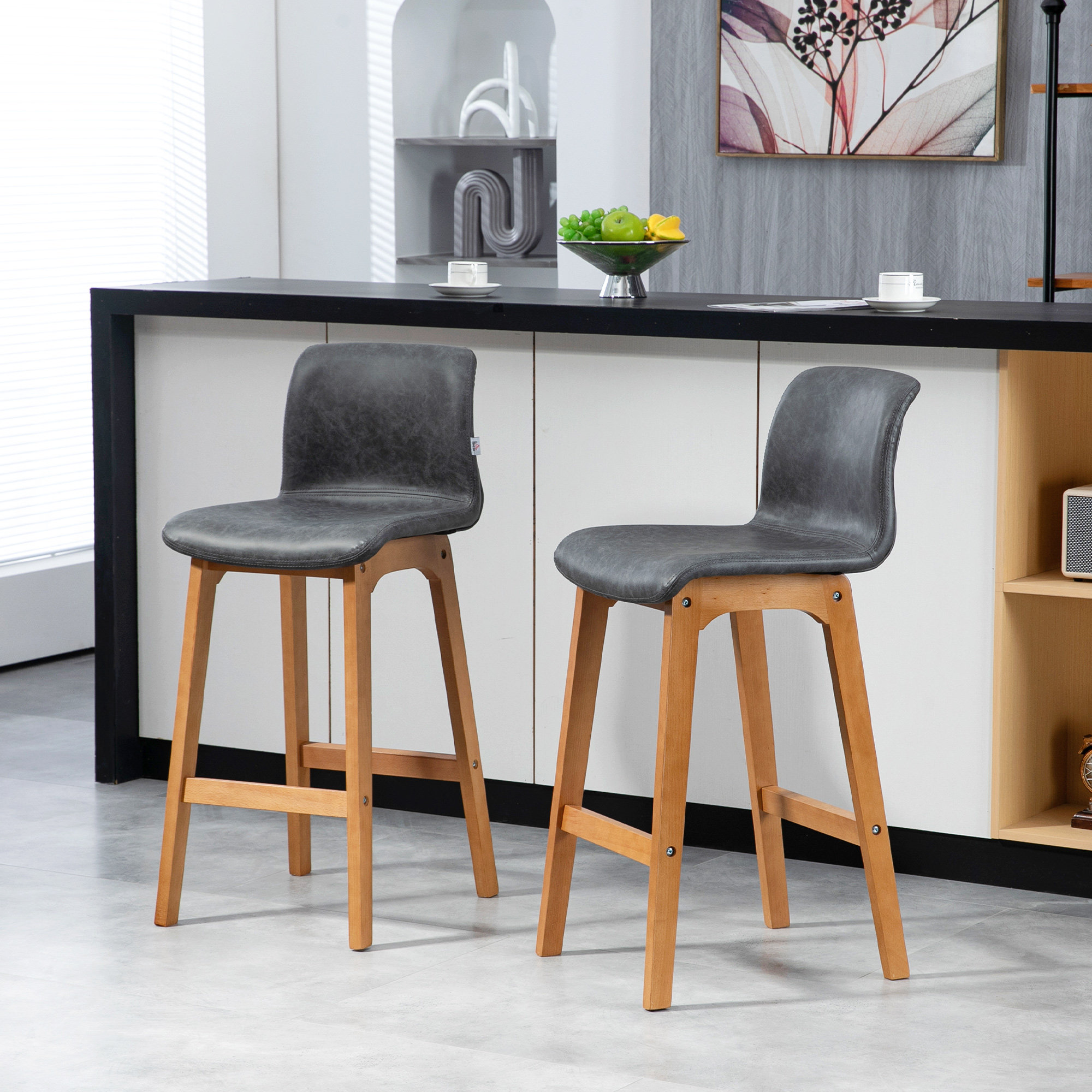 Corrigan Studio® Modern Bar Stools | Wayfair