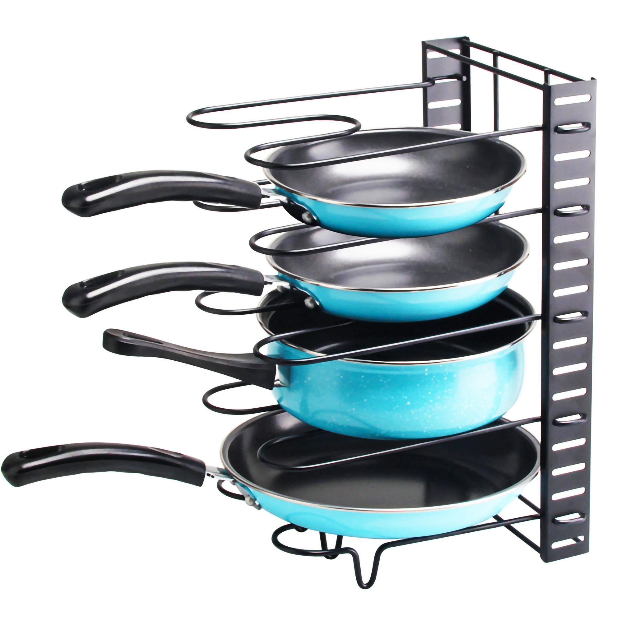 Prep & Savour Metal Rectangle Free Standing Pot Rack | Wayfair