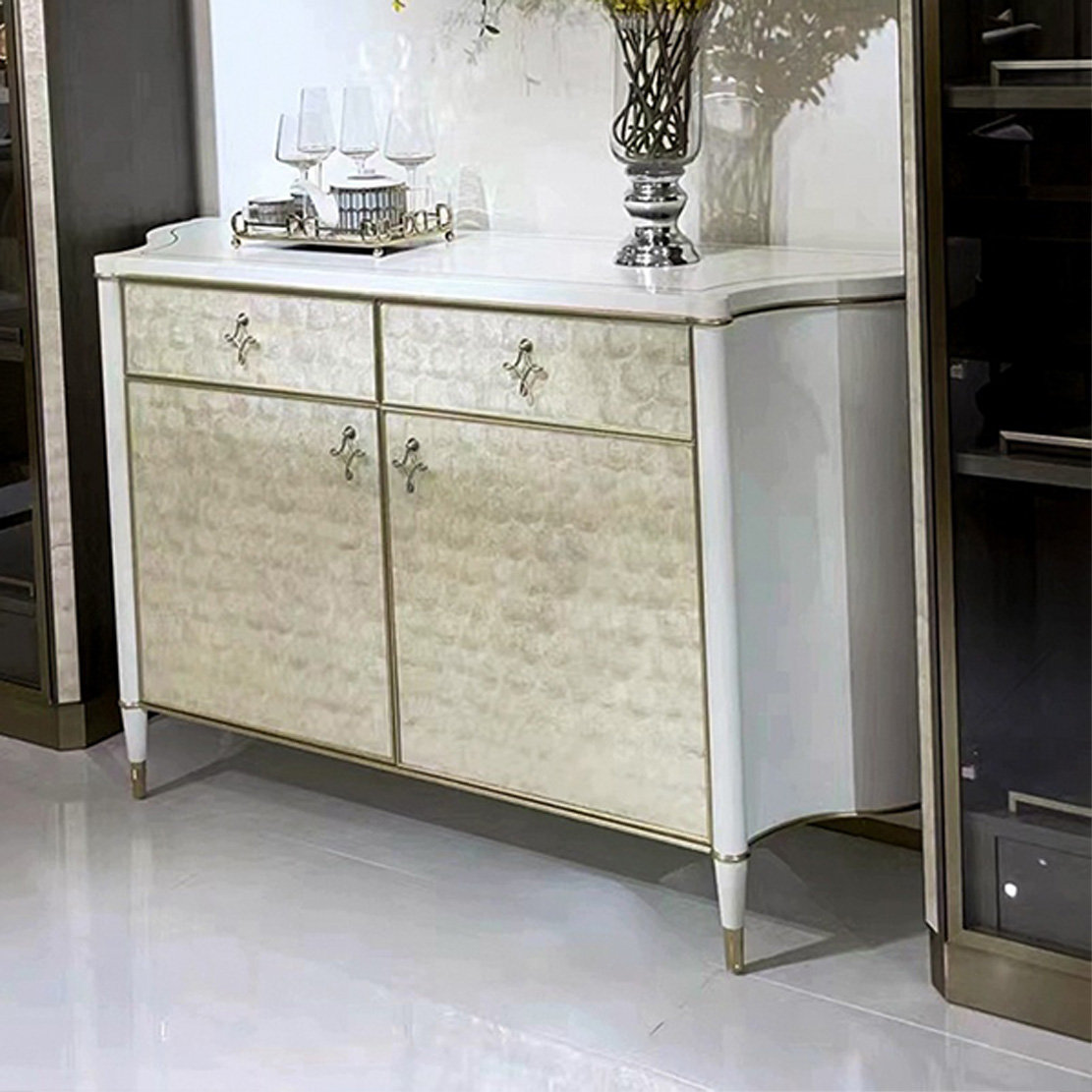 Everly Quinn Shell-decorated sideboard | Wayfair