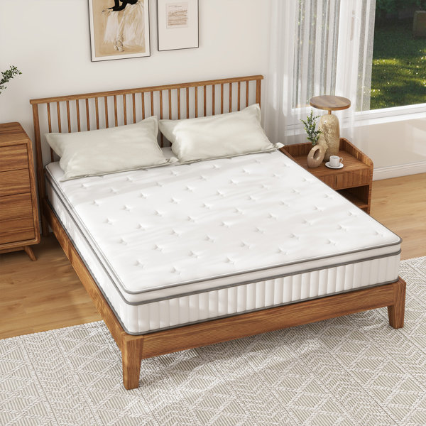 Alwyn Home Doran Hybrid 10 Inch Full Size Mattress in a Box,Memory Foam ...