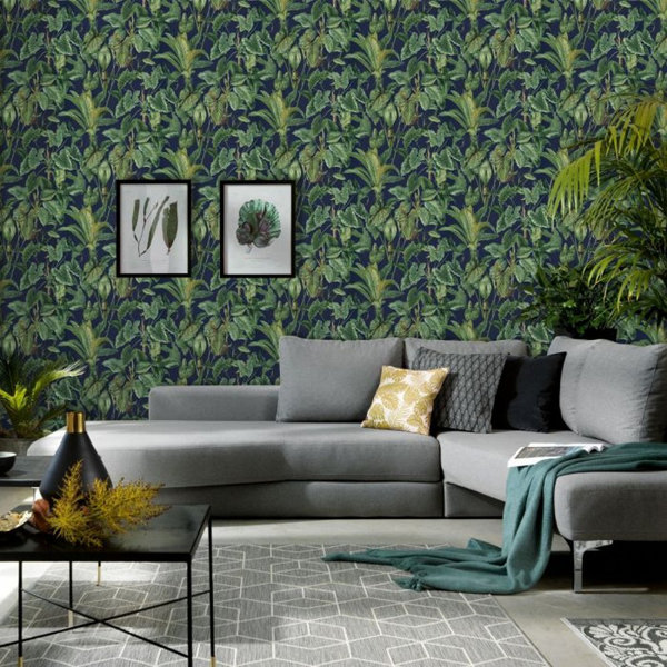 Bay Isle Home Aazil 1m x 53cm Textured Matte Wallpaper Roll | Wayfair.ie