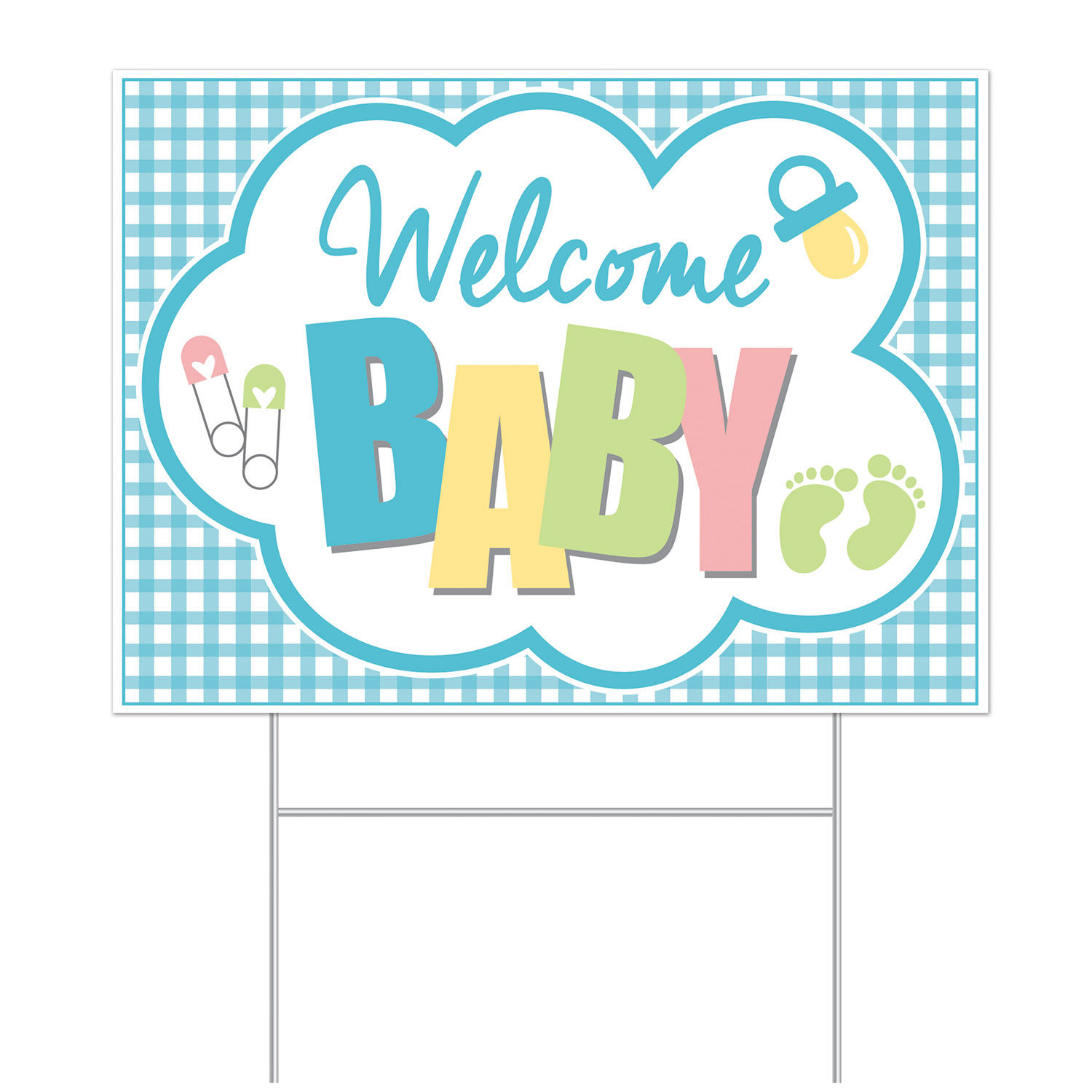 Charlton Home® Plastic Welcome Baby Yard Sign - Wayfair Canada