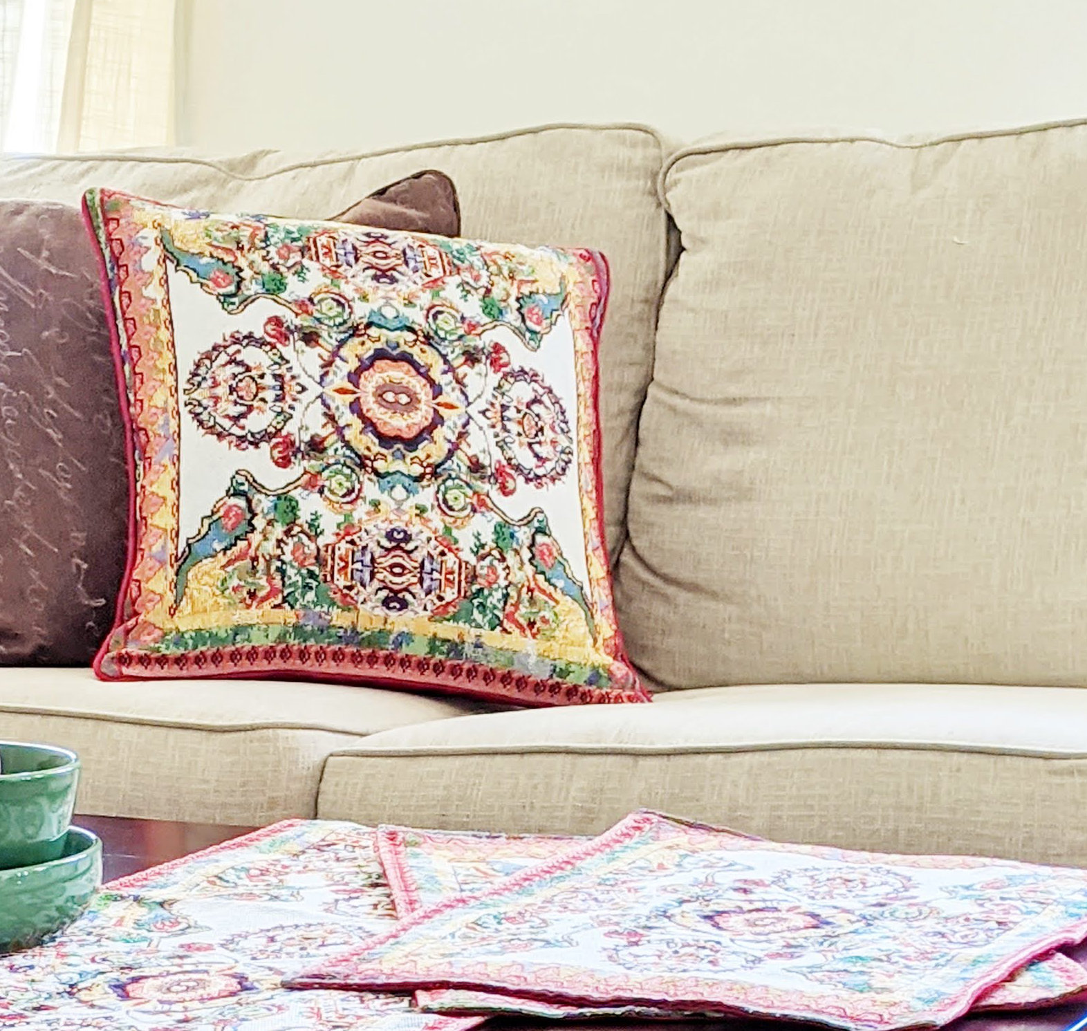 Tache Home Fashion Square Pillow Cover | Wayfair