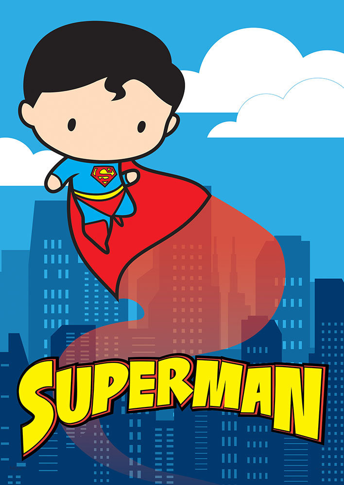 superman chibi