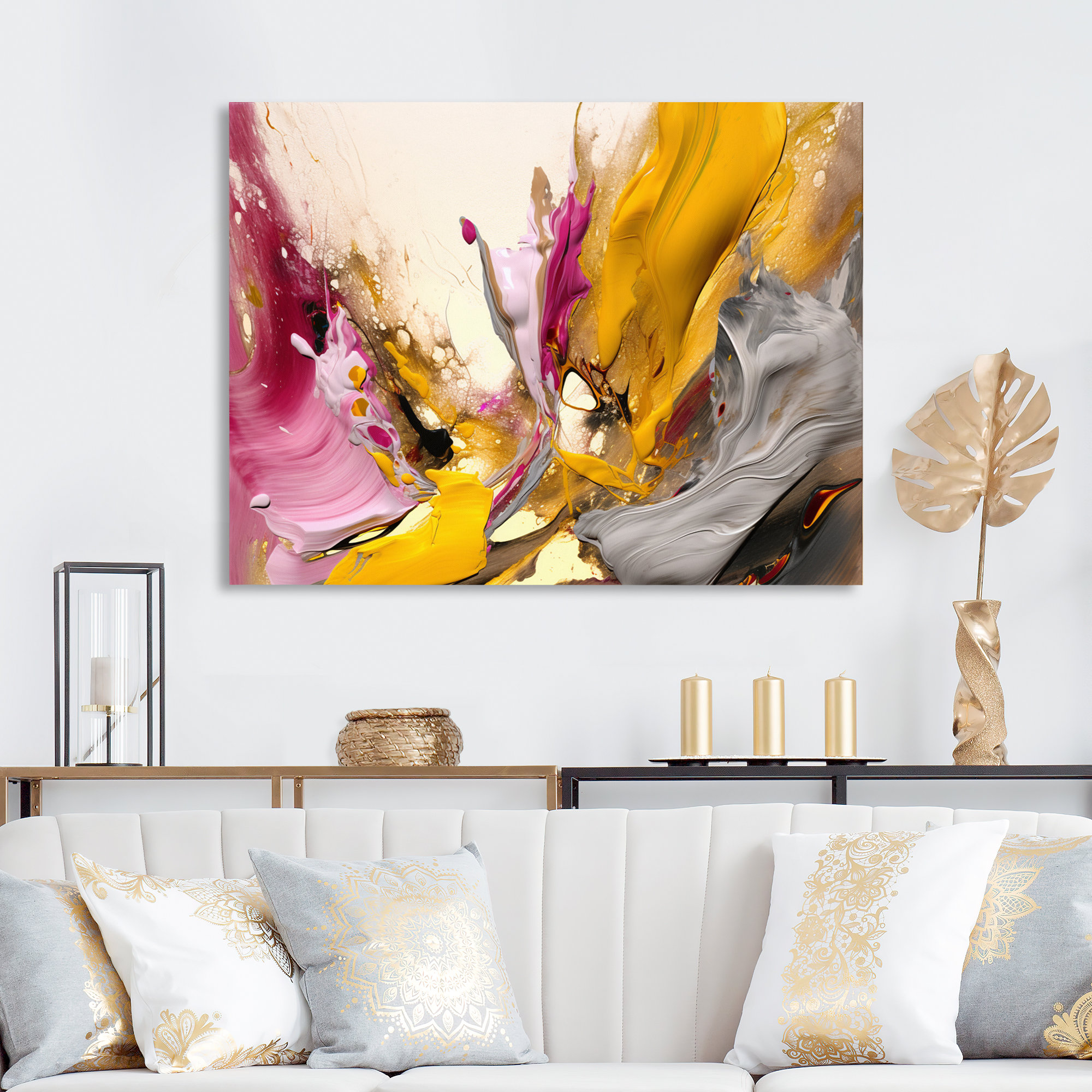 Wrought Studio™ Luscious Interlude of Divine Secrets Abstract - Print ...