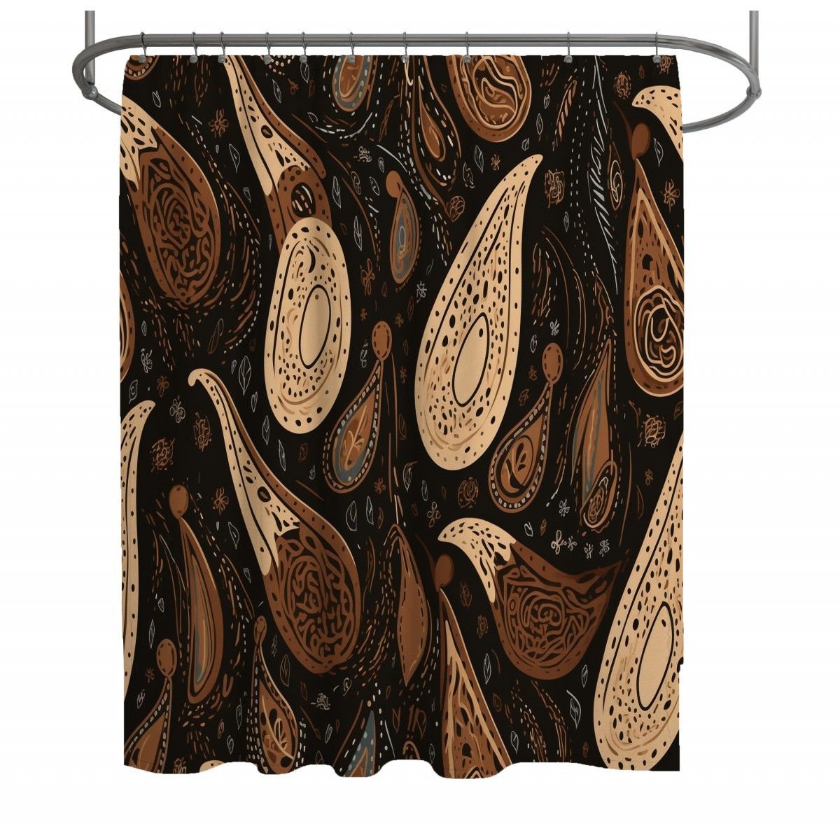 East Urban Home Rideau de douche Kiniesha - Wayfair Canada