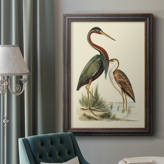 GlobalDesigns Water Birds III Framed On Paper Print | Wayfair