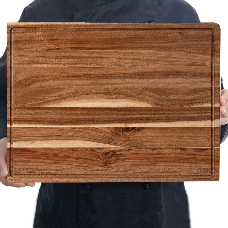LumiParty 24x18 Inch Acacia Cutting Board for Kitchen, 1.2" Thick ...