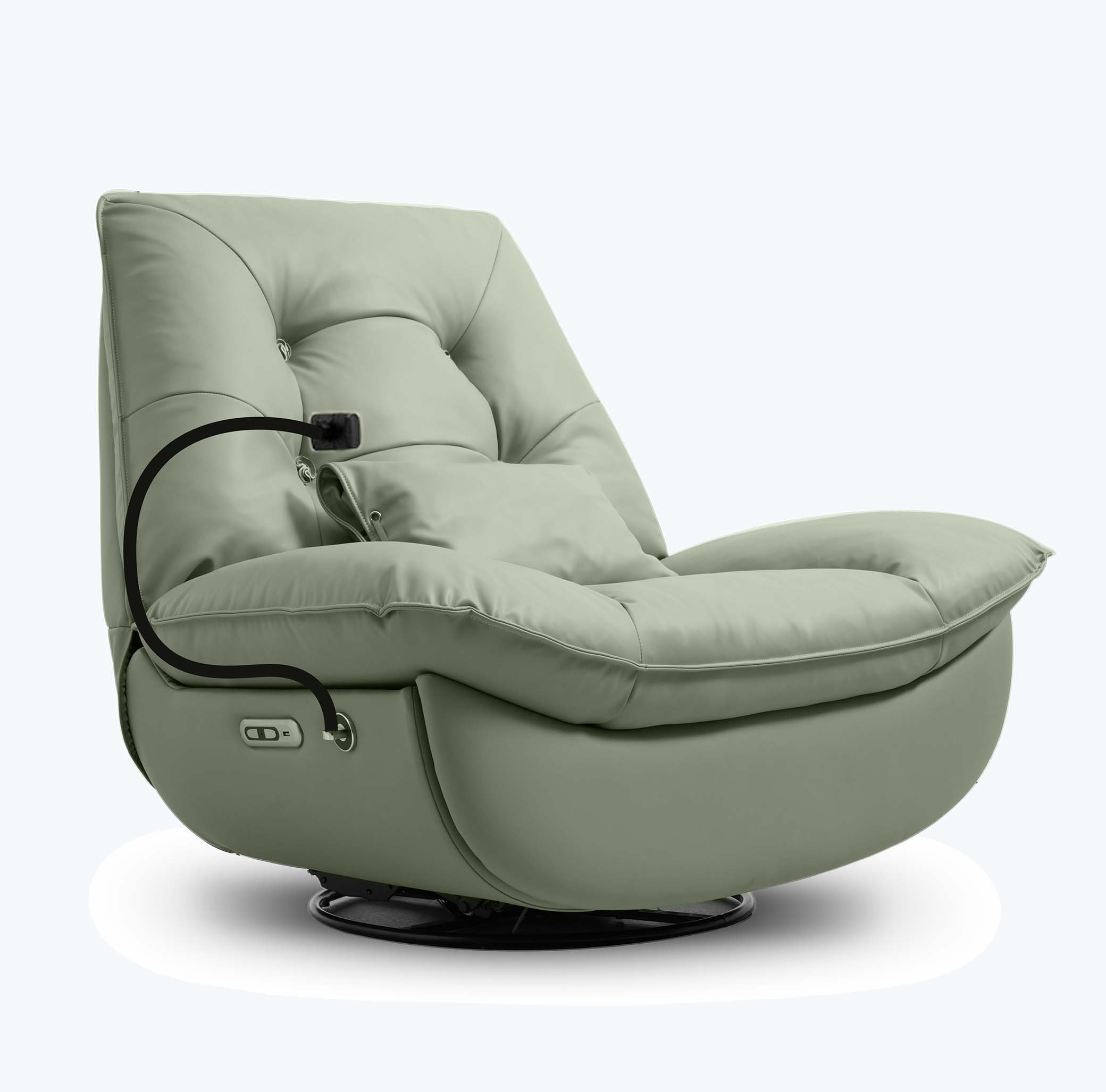 Latitude Run® Smart Multifunction Recliner Chair Electric Yellow | Wayfair