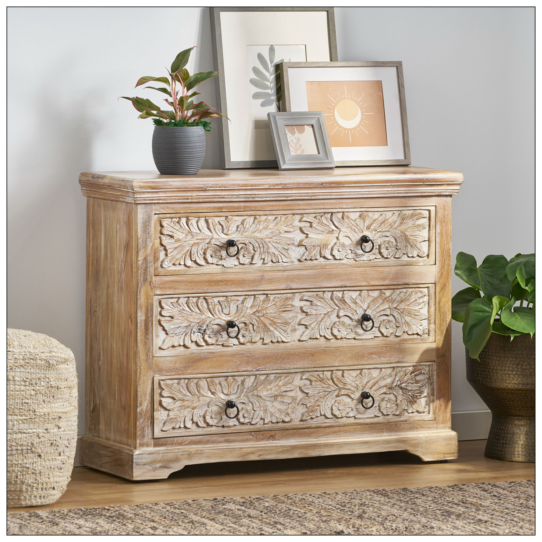 One Allium Way® 3 DRAWER CHEST - Wayfair Canada