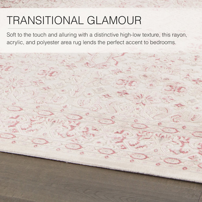 Kelly Clarkson Home Ashley Damask Rug & Reviews | Wayfair