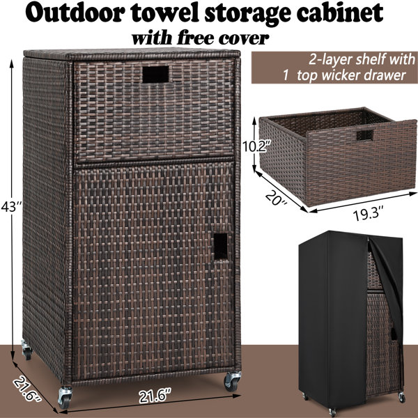 Patio Novagarden Outdoor Towel Rack For Pool Outdoor Pool Towel Storage ...