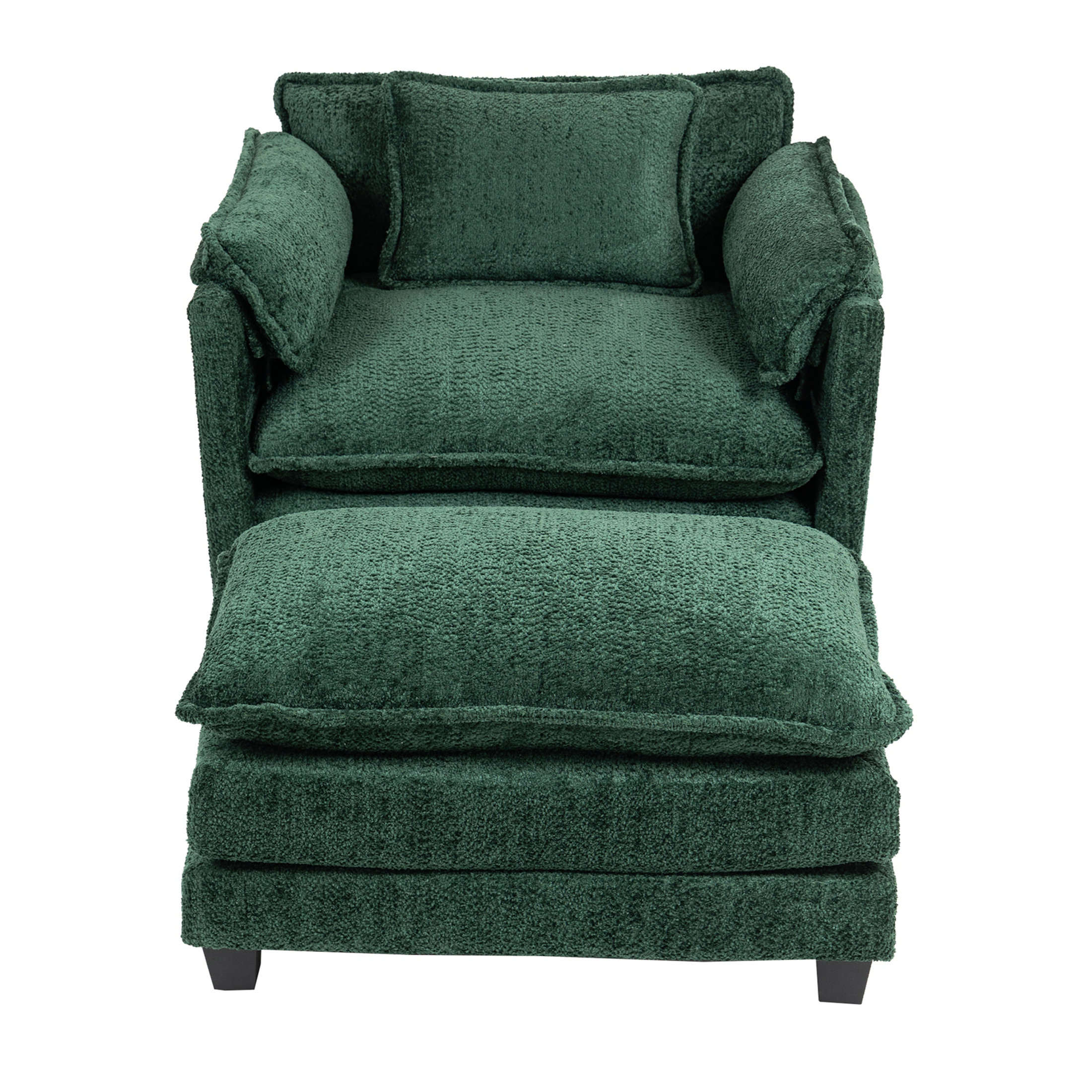 Hokku Designs Boucle Single Sofa Bed with Wider seat | Wayfair