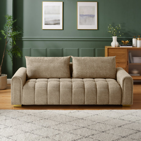 Mercer41 Zymari 87.79'' Upholstered Sofa - Wayfair Canada