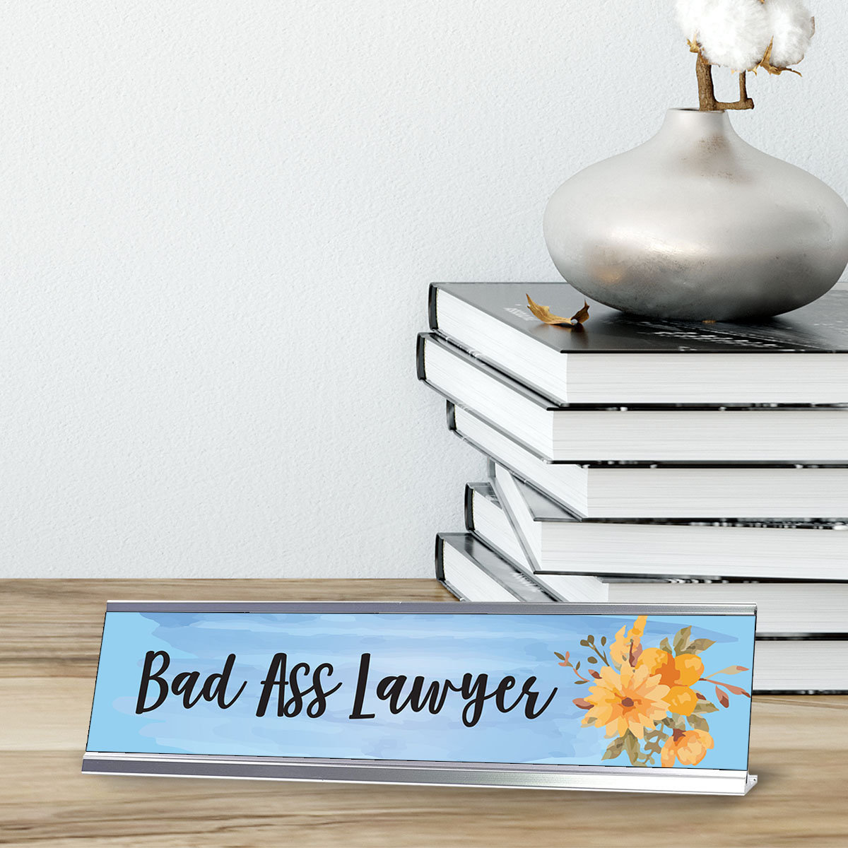 Signs ByLITA Bad Ass Lawyer Desk Sign | Wayfair