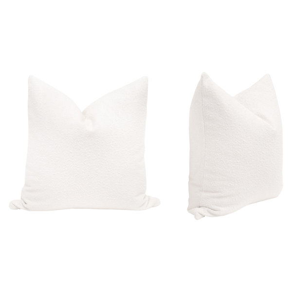 Orient Express Furniture Basic Down Reversible Throw Pillow | Wayfair