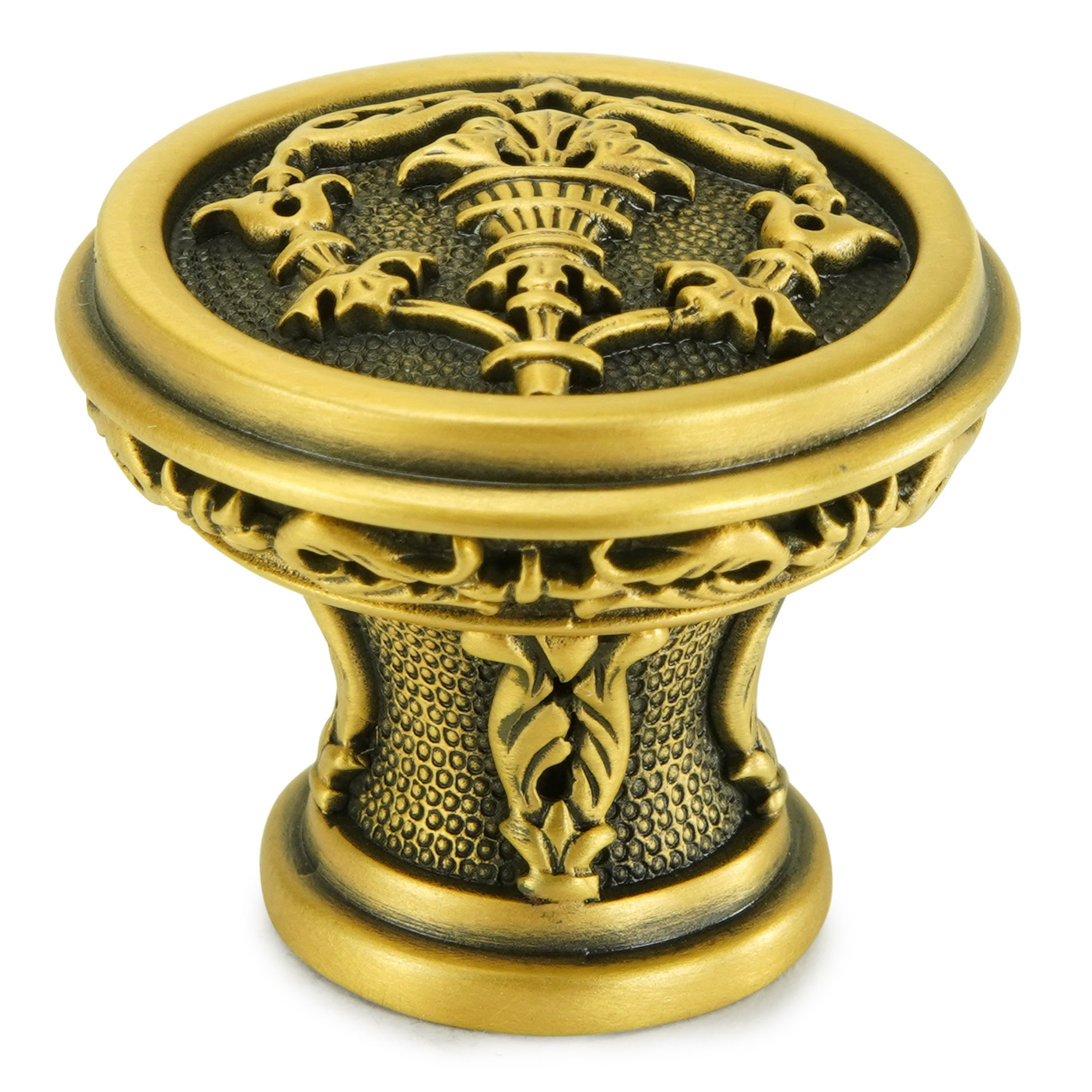 Edgar Berebi GIVERNY KNOB IN MUSEUM GOLD PLATE - Wayfair Canada