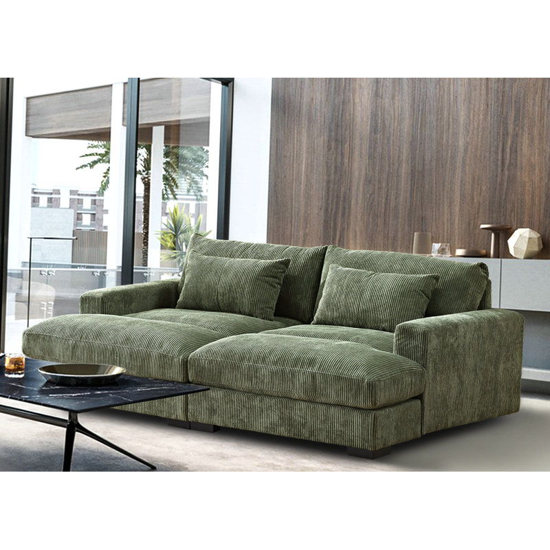 Latitude Run® Oversized Square Arm Sleeper Sofa & Reviews | Wayfair