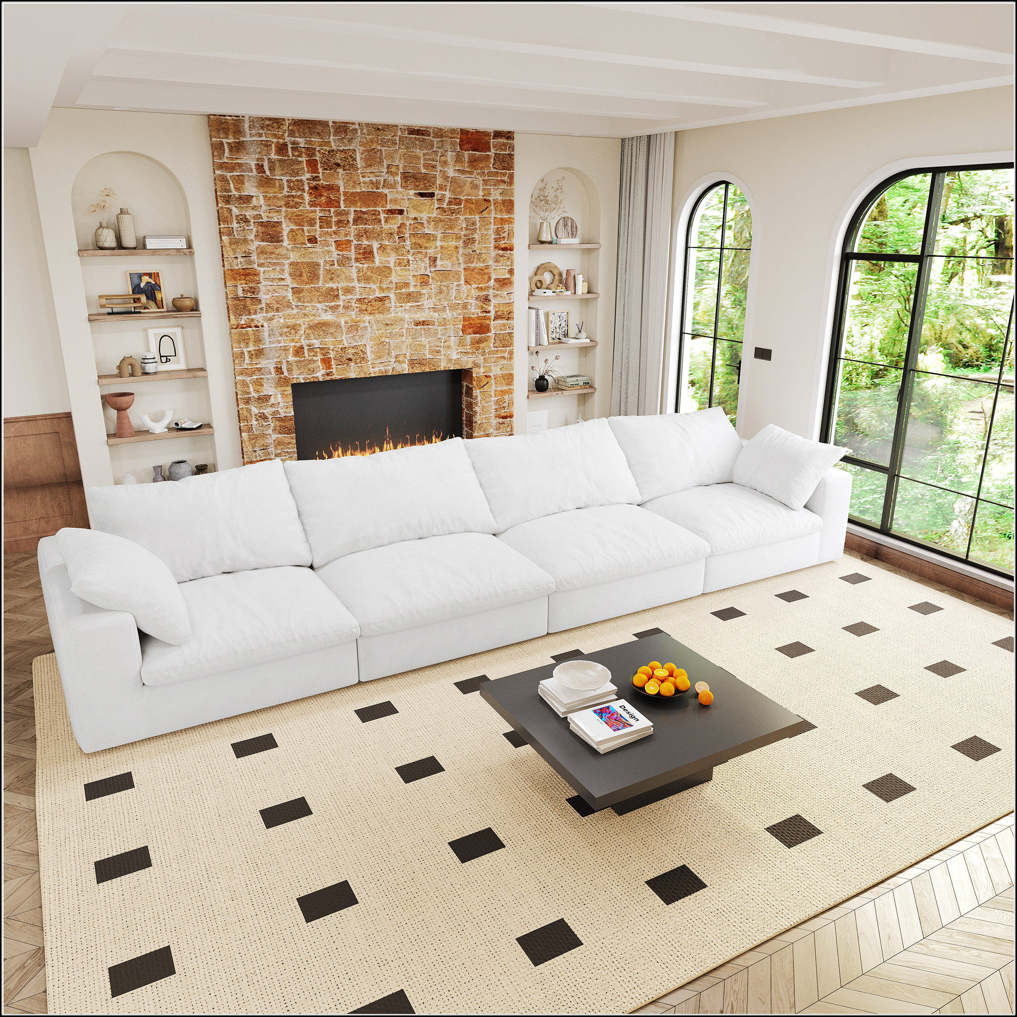 Hokku Designs Cloud Modular Sectional Sofa | Wayfair