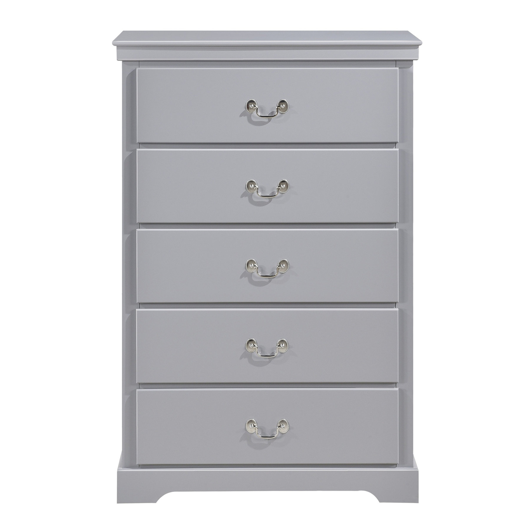 George Oliver Classic Traditional Wooden Chest of 5 Drawers - Wayfair ...