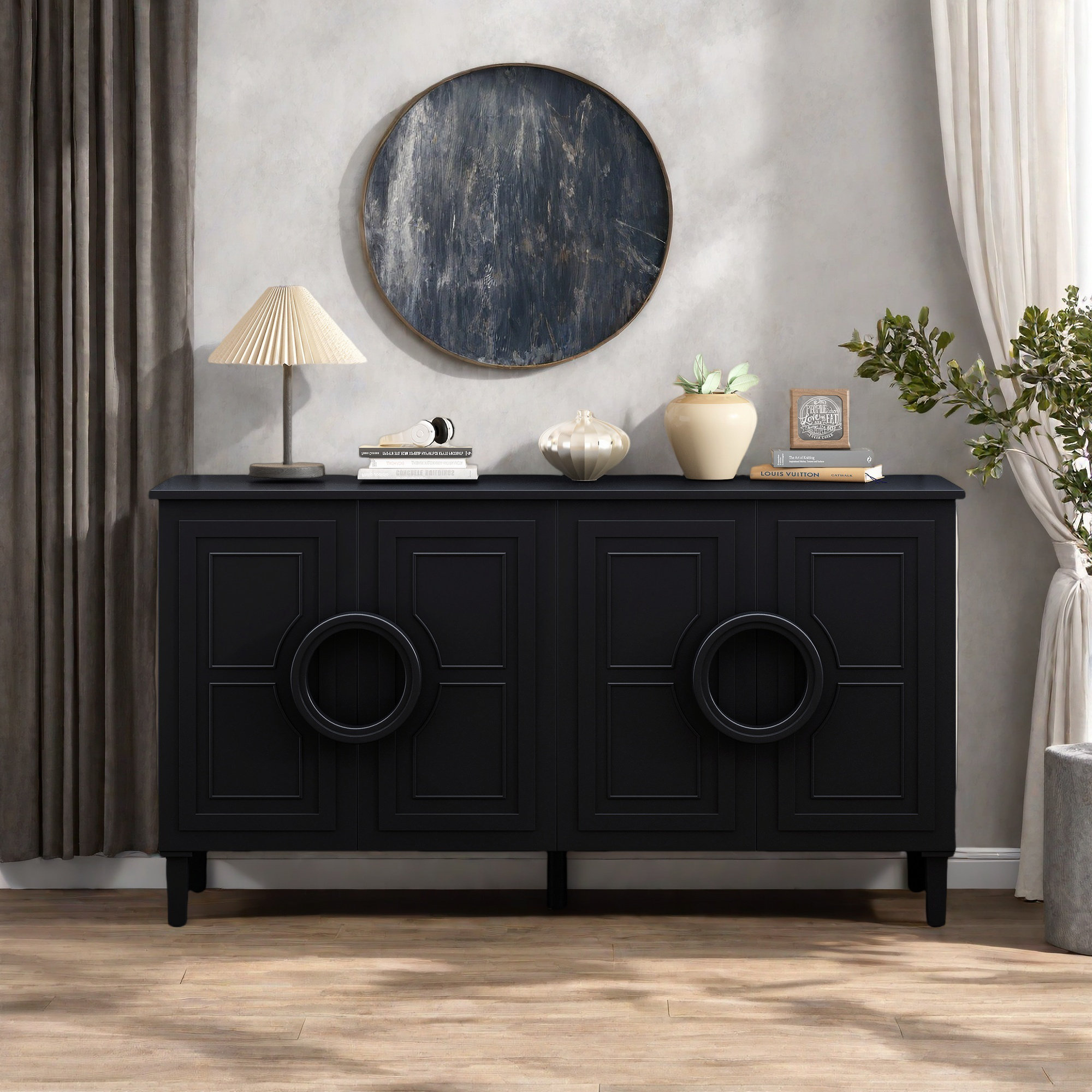 Breakwater Bay Four-Door Sideboard With French-Inspired,Suitable For ...