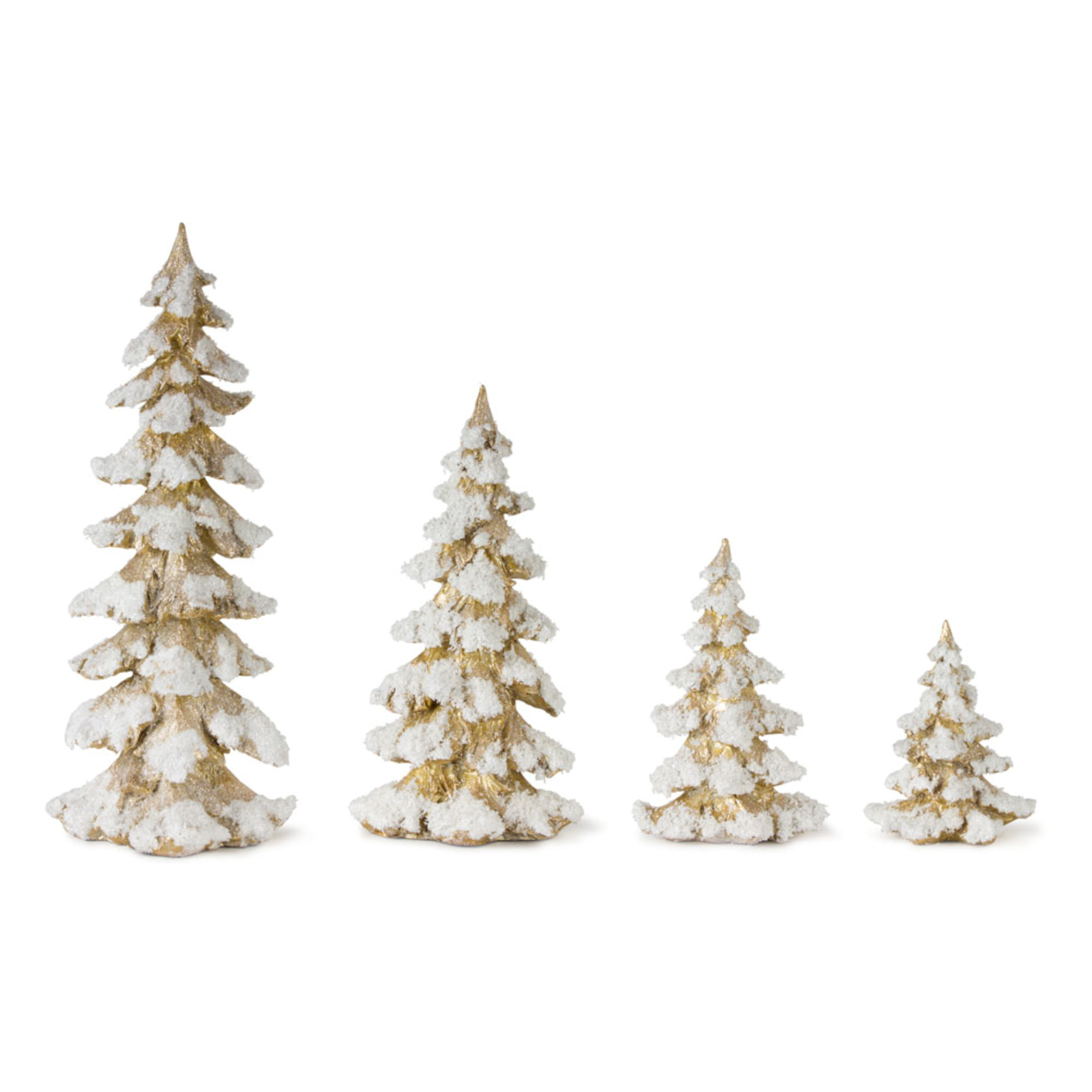 The Holiday Aisle® 4 Piece Tabletop Tree Set & Reviews | Wayfair
