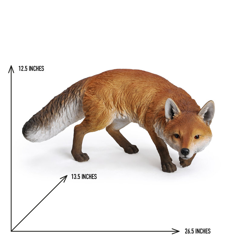Hi-Line Gift Ltd. Fox Figurine & Reviews | Wayfair