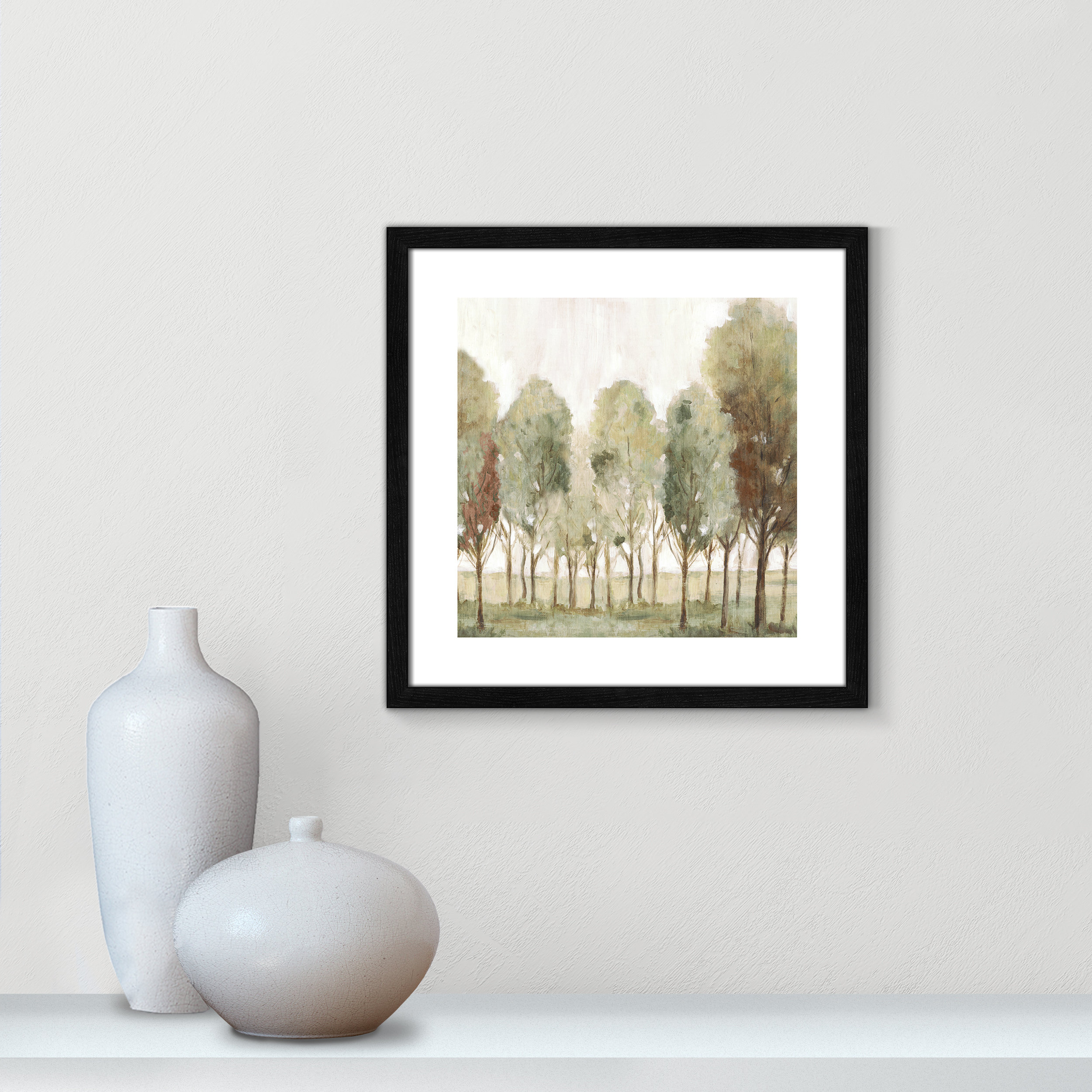 Casa Fine Arts Silent Fall I - Framed Art W/ 4 Ply Matboard - Wayfair ...