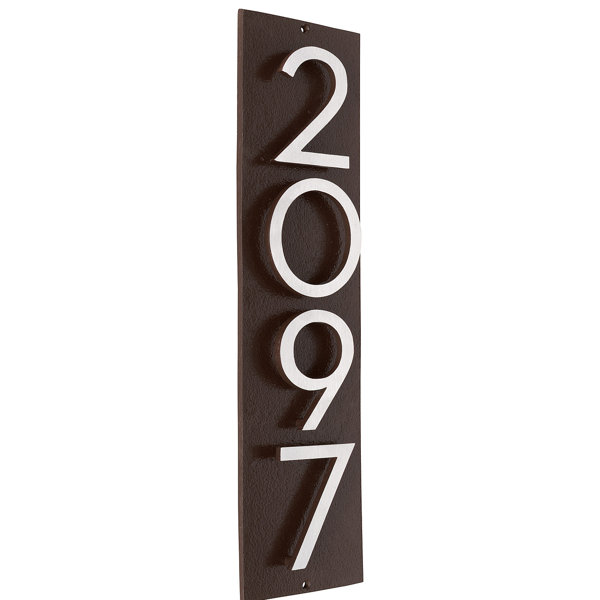 Montague Metal Products Rectangle Wall Plaque & Reviews - Wayfair Canada