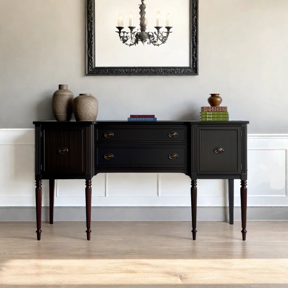 Canora Grey Retro Multifunctional Practical Console Table | Wayfair