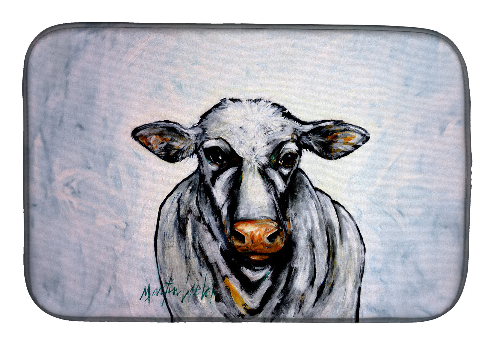 Caroline's Treasures Martin Welch New Artwork Drying Mat | Wayfair