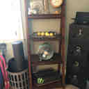 Laurel Foundry Modern Farmhouse® Aramis 60" H x 24" W Solid Wood Ladder ...