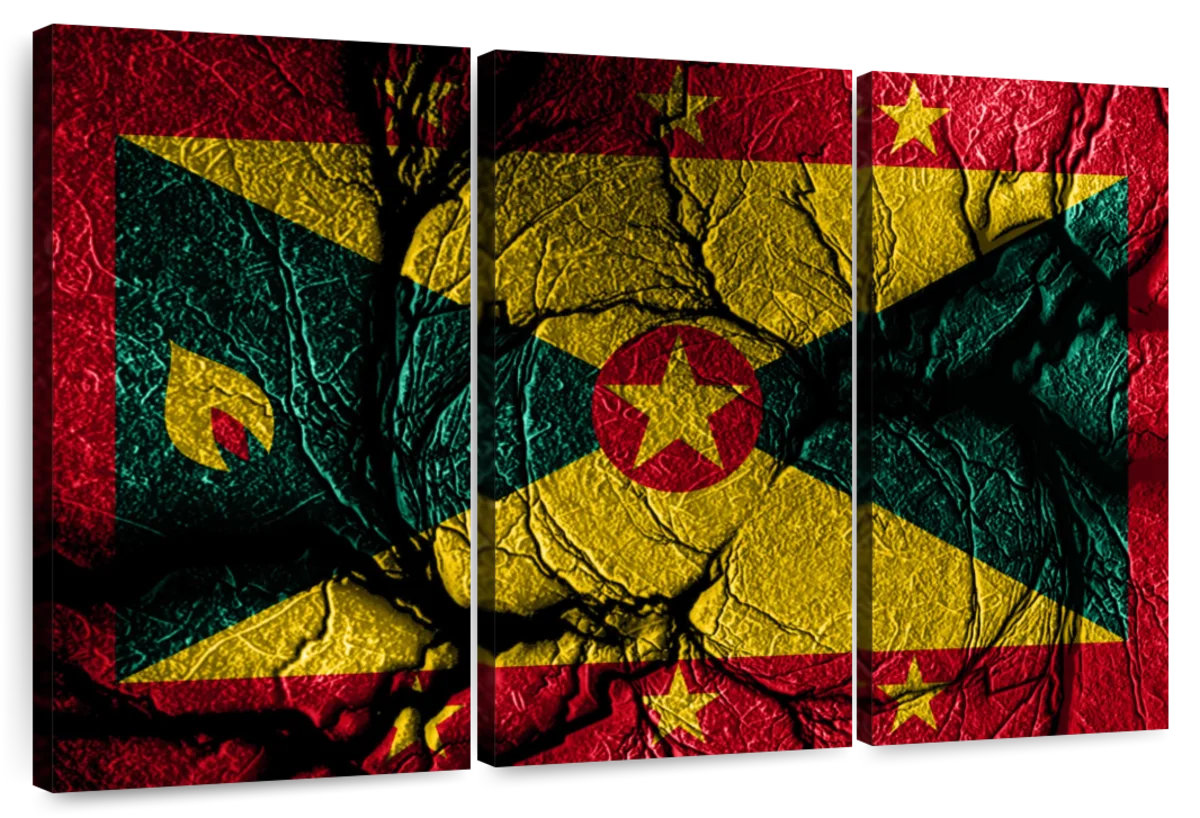 Ebern Designs Borges Grenada Flag | Wayfair
