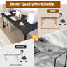 Inbox Zero Oresto Computer Desk, Modern Simple Style Desk For Home ...