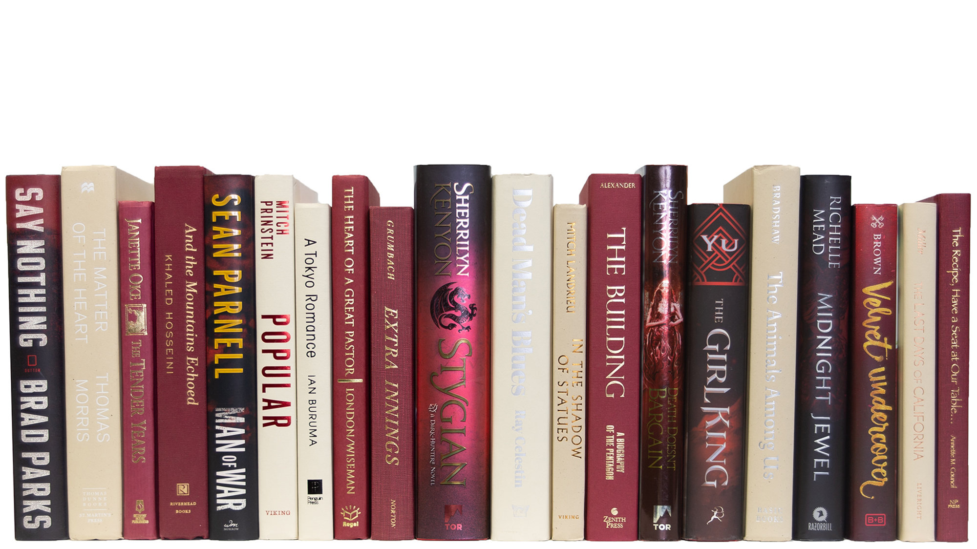 Booth & Williams Modern Cranberry Mixed Media: Color By The Foot | Wayfair