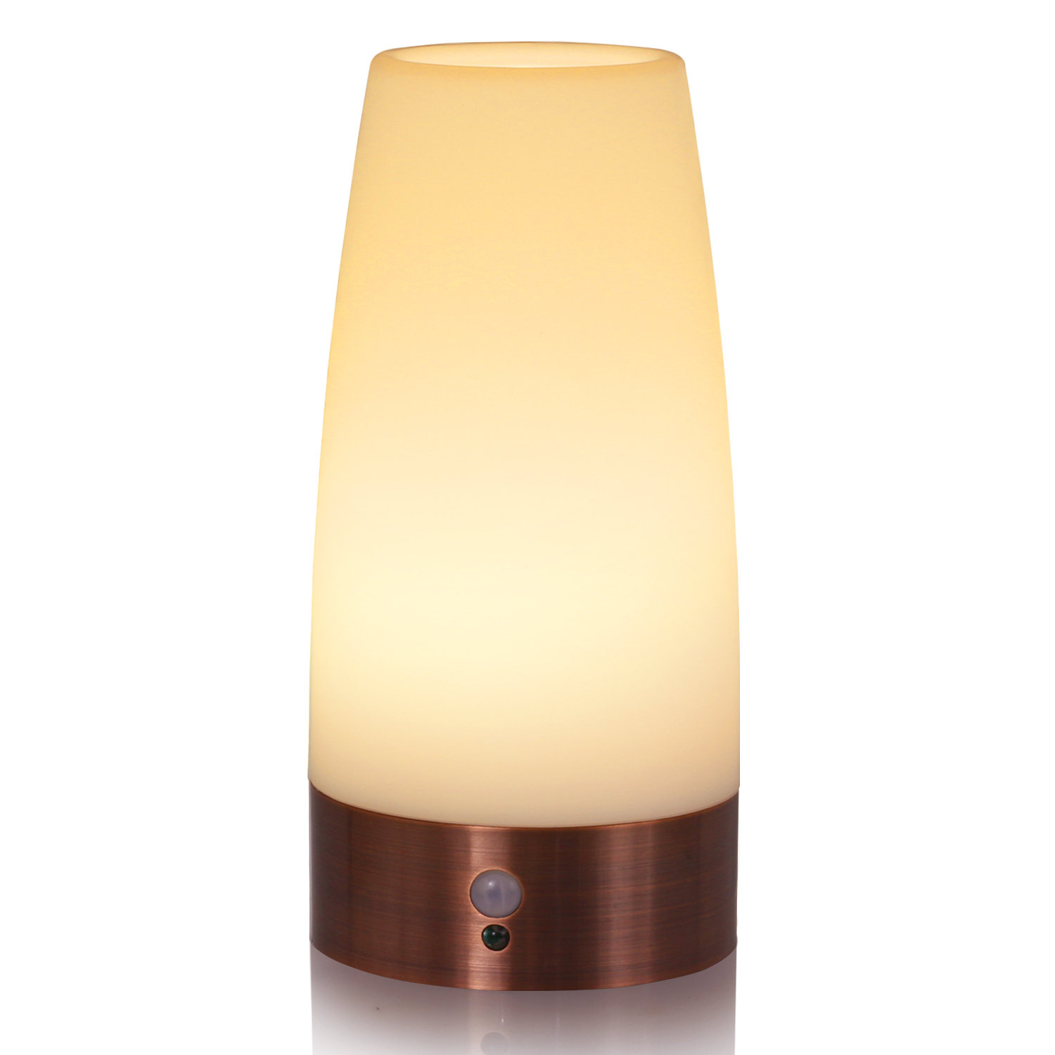 Betus Motion Sensor Night Light Battery Operated Lamp with 2 Sensored ...